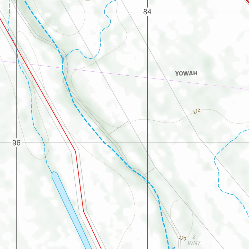 Yowah (7841-14) Map by Department of Resources | Avenza Maps