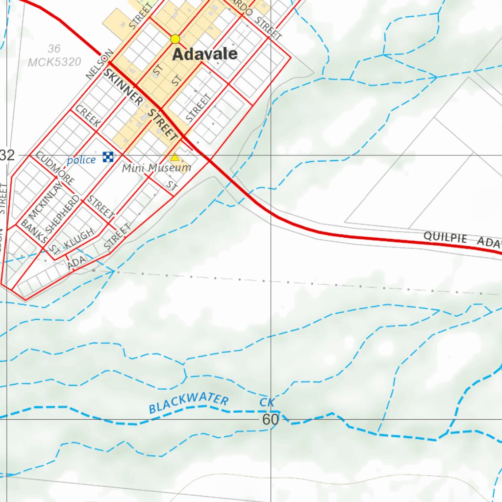 Adavale (7846-33) Map by Department of Resources | Avenza Maps