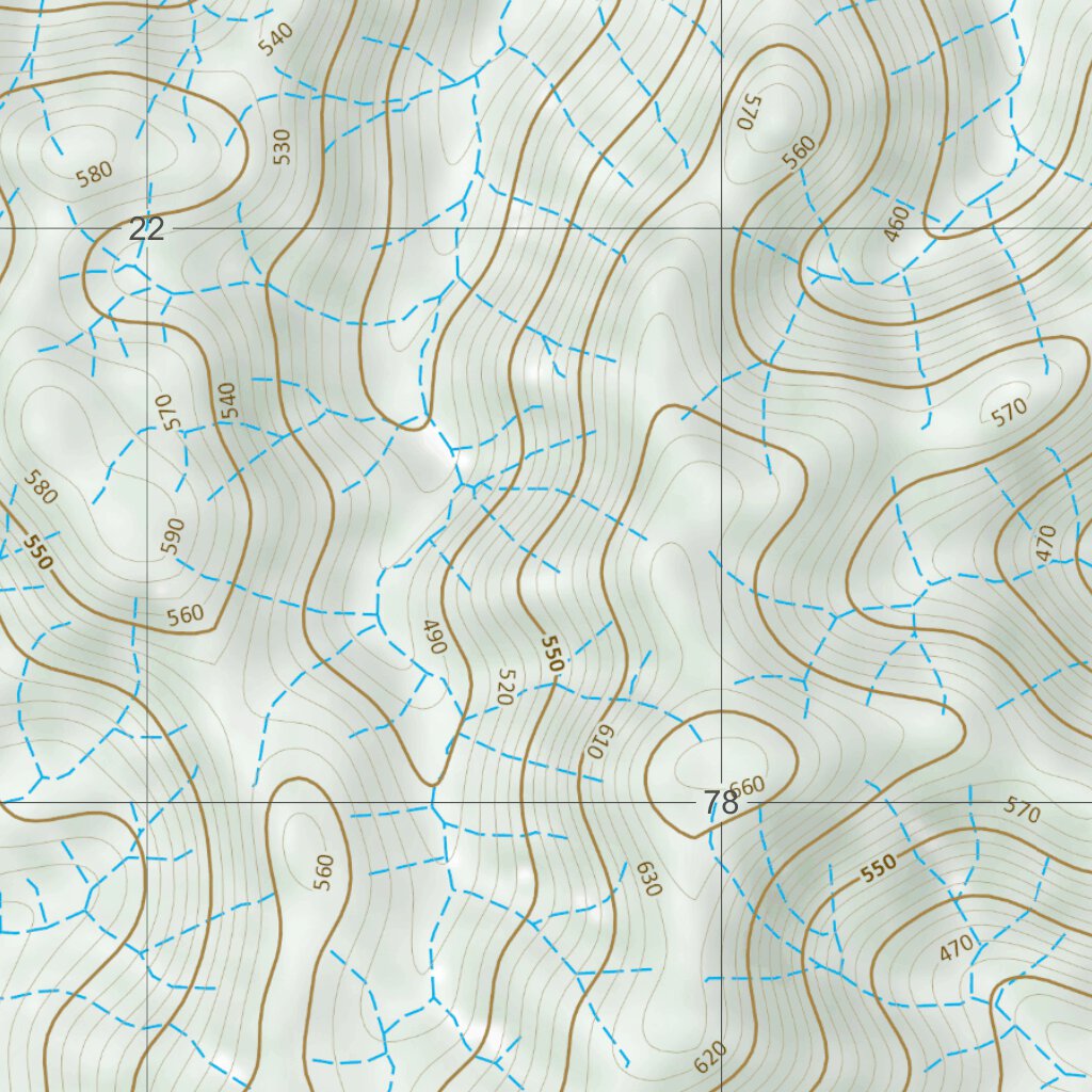 Racecourse Mountain (7865-11) Map by Department of Resources | Avenza Maps
