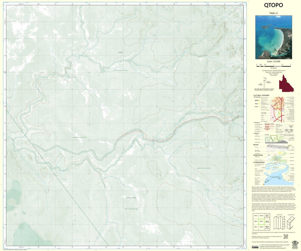 Lake Lucy (7960-11) Map by Department of Resources | Avenza Maps