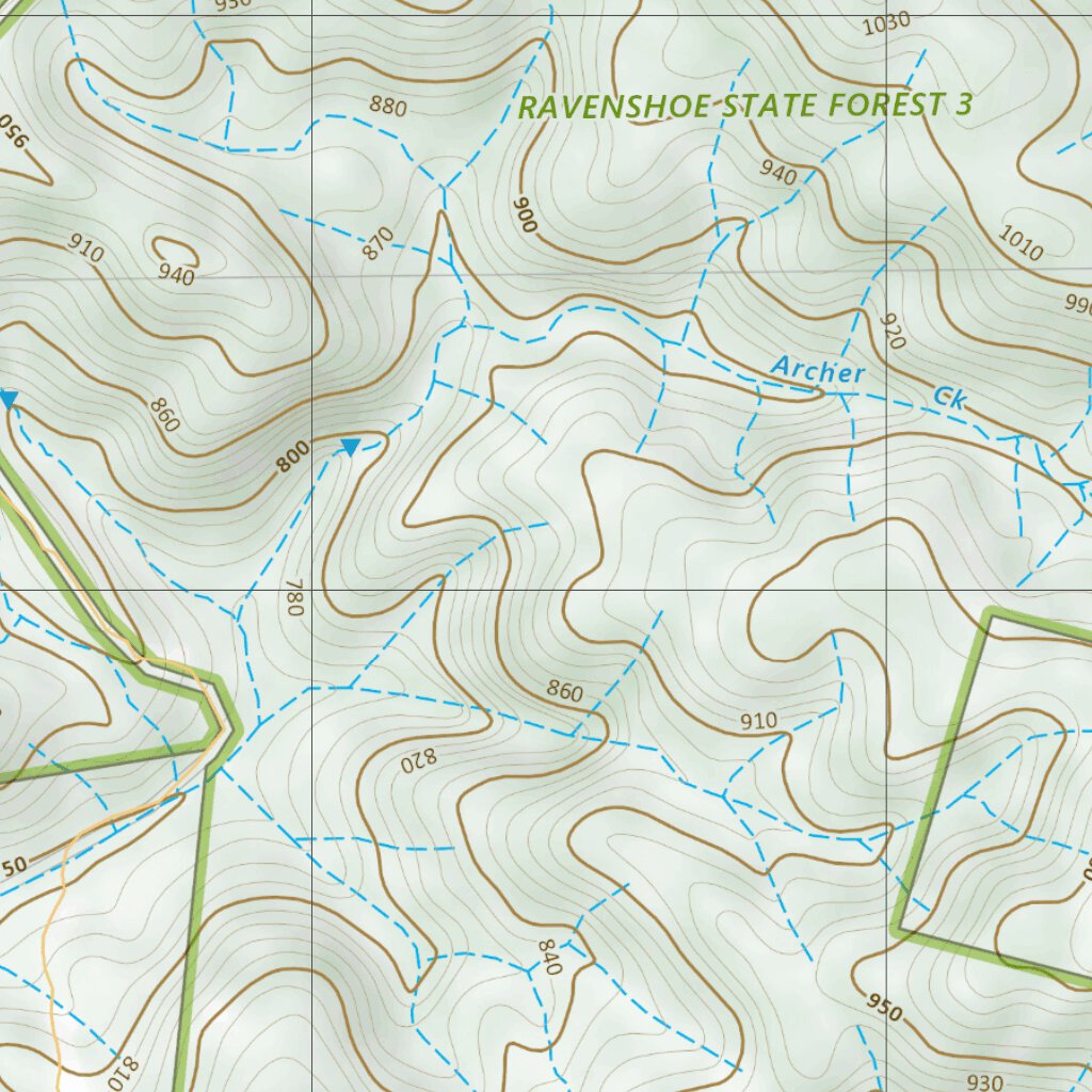 Ravenshoe (7962-11) Map by Department of Resources | Avenza Maps