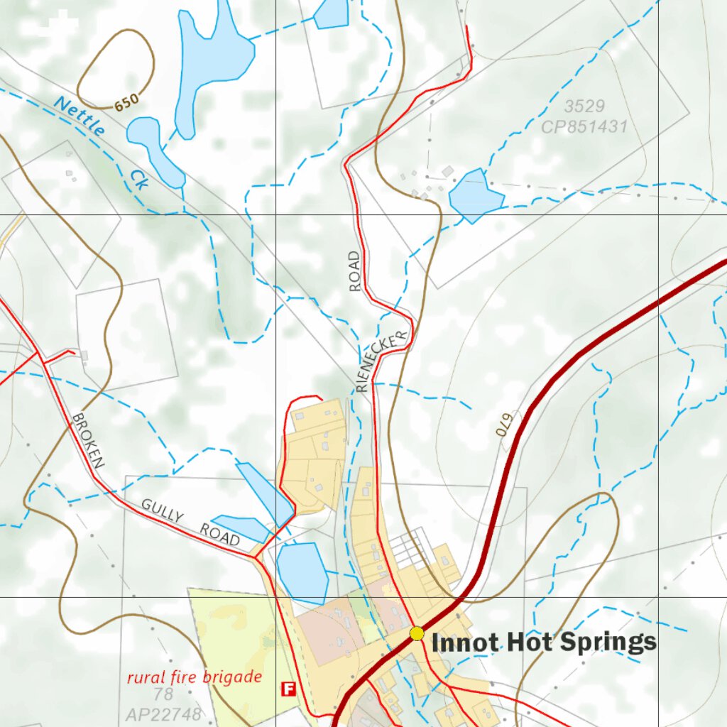 Innot Hot Springs (7962-42) Map by Department of Resources | Avenza Maps