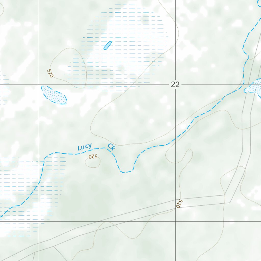 Lake Lucy (7960-14) Map by Department of Resources | Avenza Maps