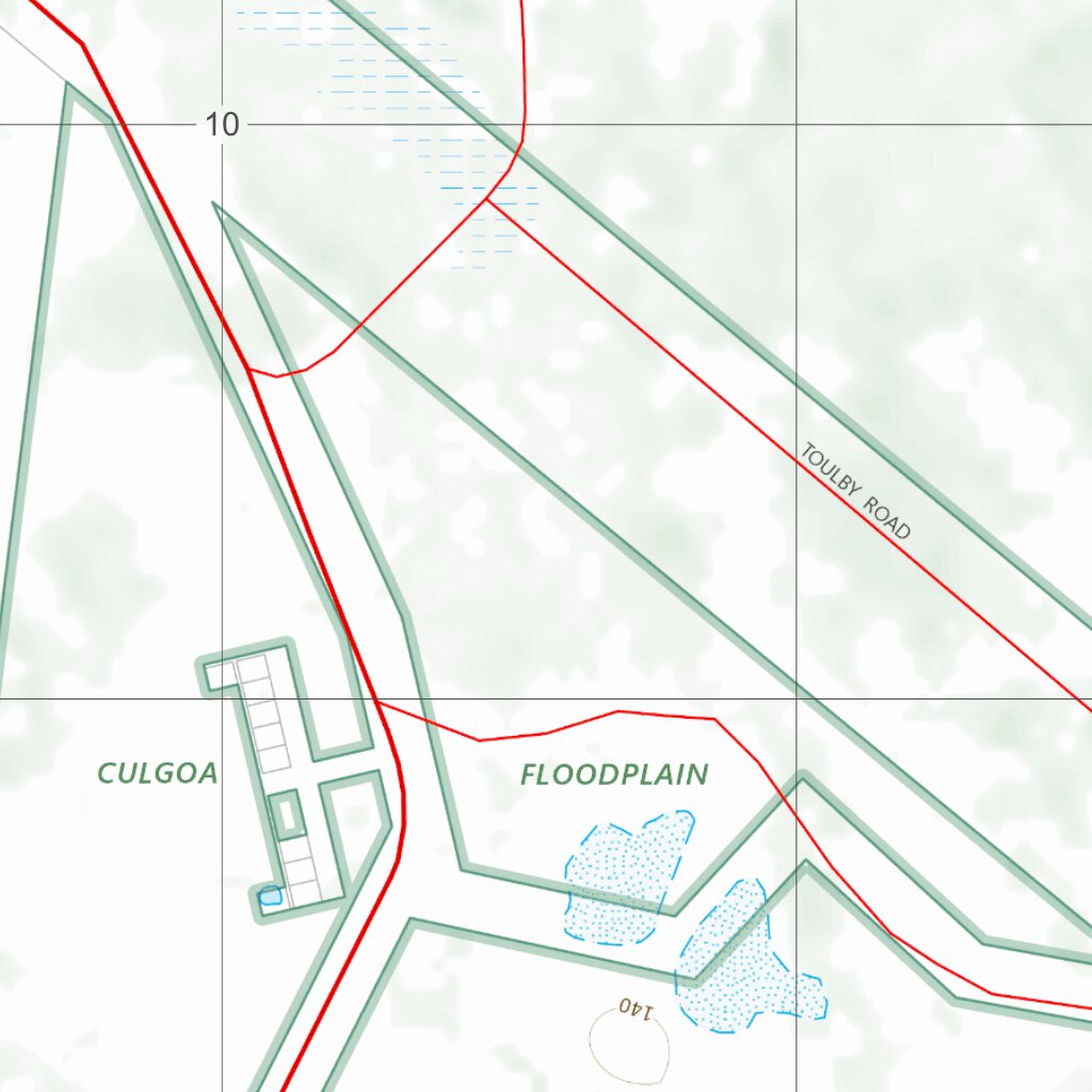 Bundaleer (8240-24) Map by Department of Resources | Avenza Maps