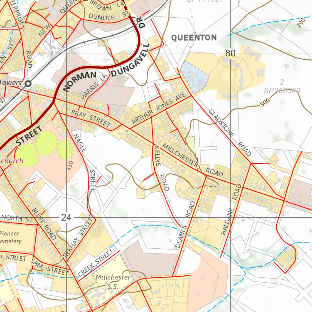 Charters Towers (8157-14) Map by Department of Resources | Avenza Maps