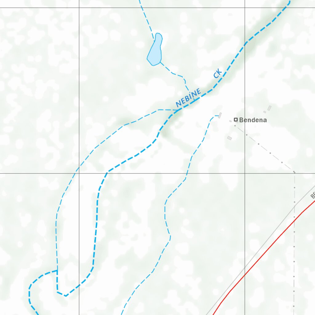 Bendena (8242-24) Map by Department of Resources | Avenza Maps