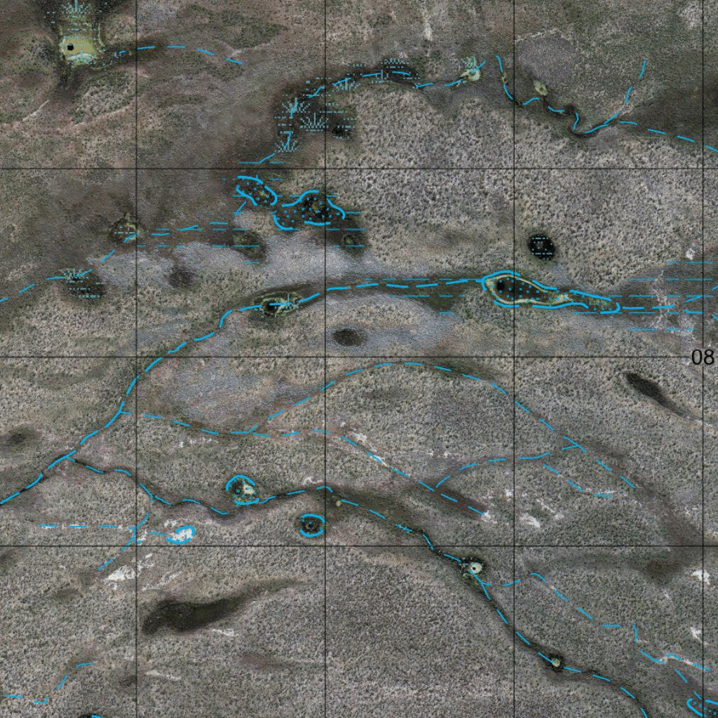 Dingo Creek (7365-4i) Map by Department of Resources | Avenza Maps