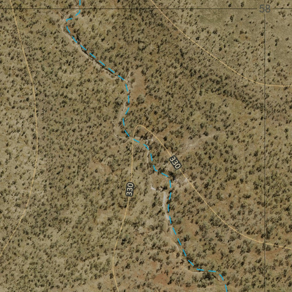 Bluff Downs (8058-423i) Map by Department of Resources | Avenza Maps