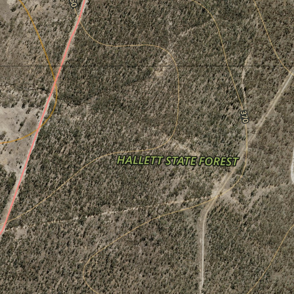 Mount Hutton (8646-214i) Map by Department of Resources | Avenza Maps