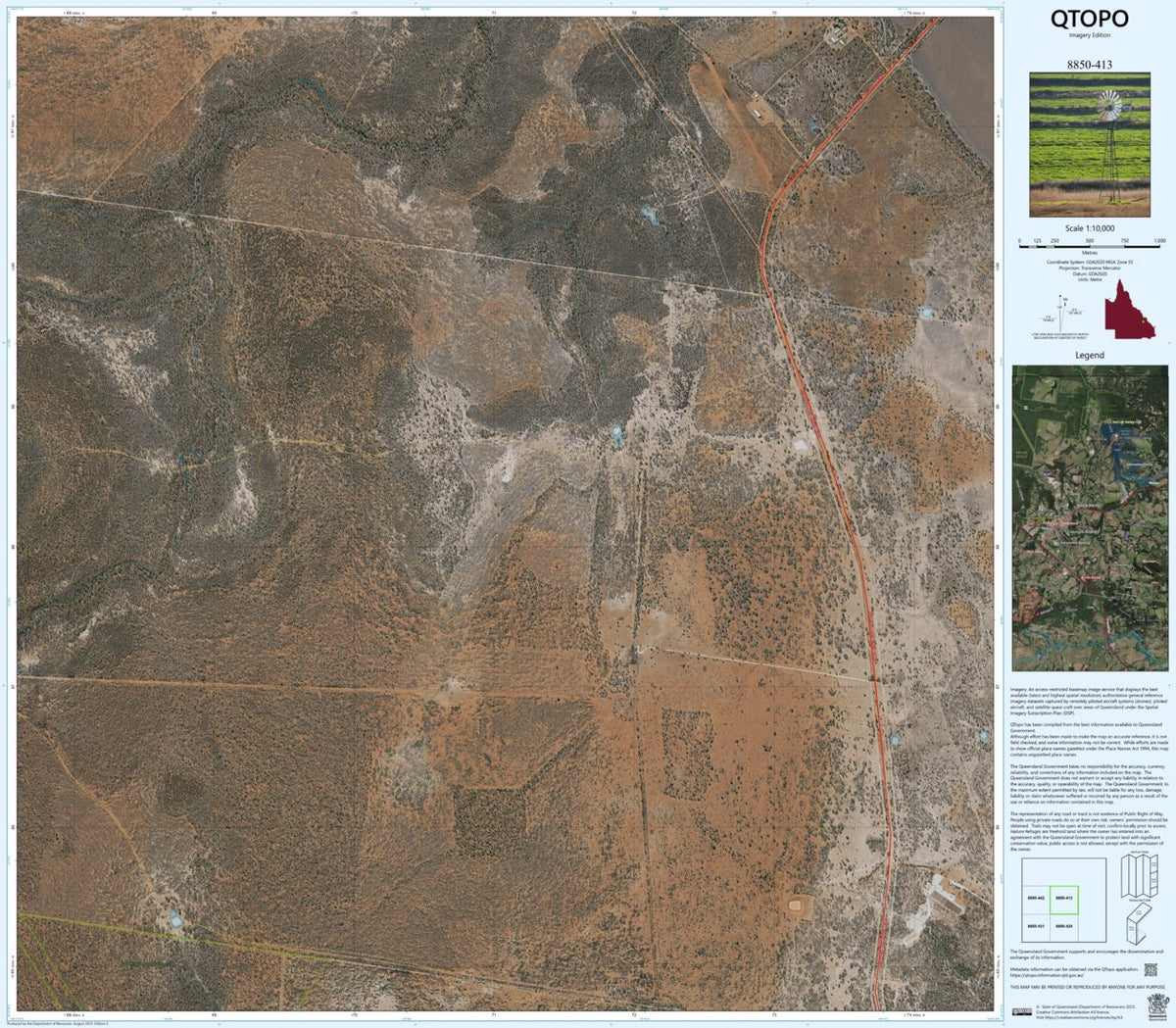 Duaringa (8850-413i) Map by Department of Resources | Avenza Maps