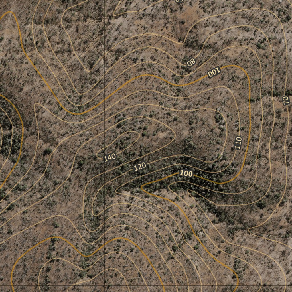 Melrose (8851-121i) Map by Department of Resources | Avenza Maps