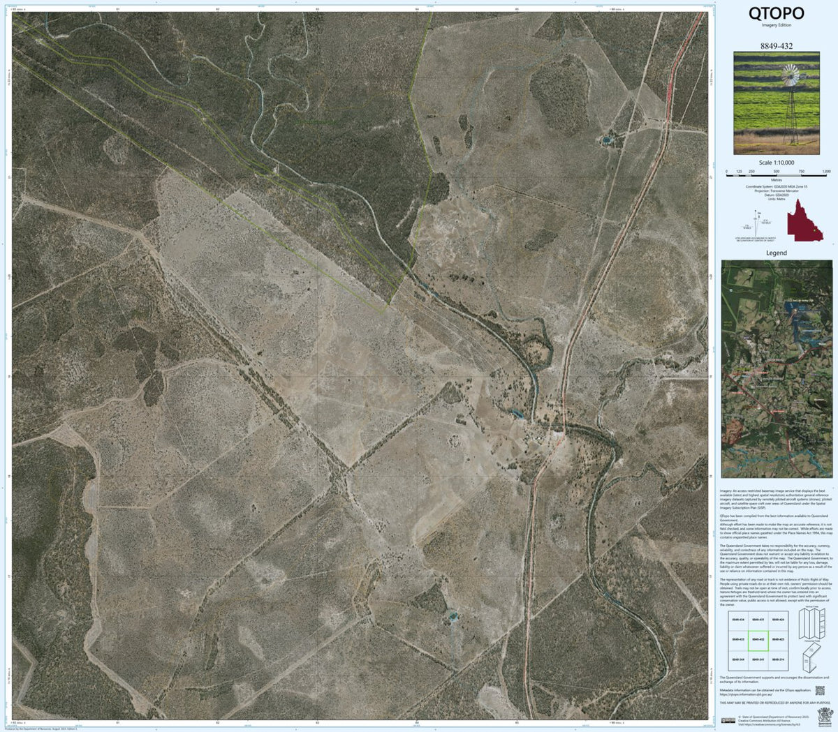 Dawson Range (8849-432i) Map by Department of Resources | Avenza Maps