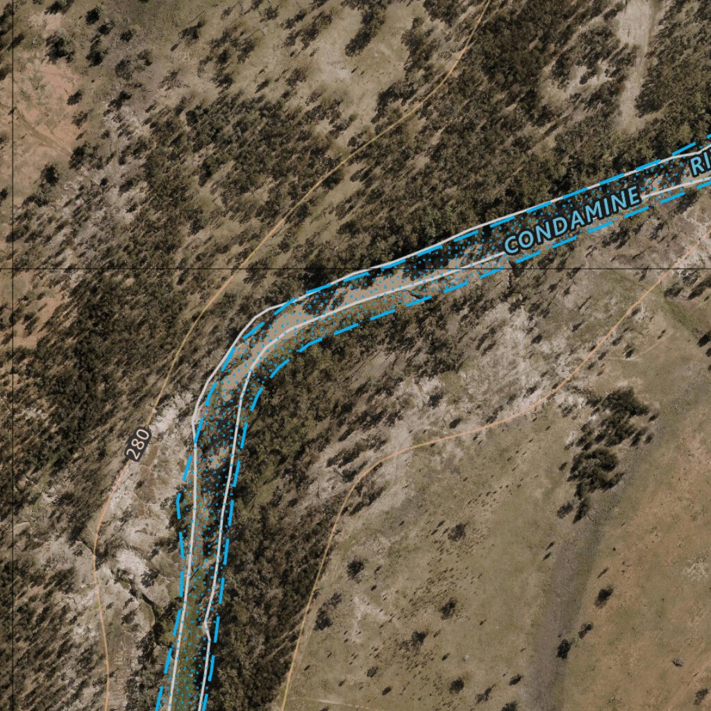 Condamine (8944-324i) Map by Department of Resources | Avenza Maps