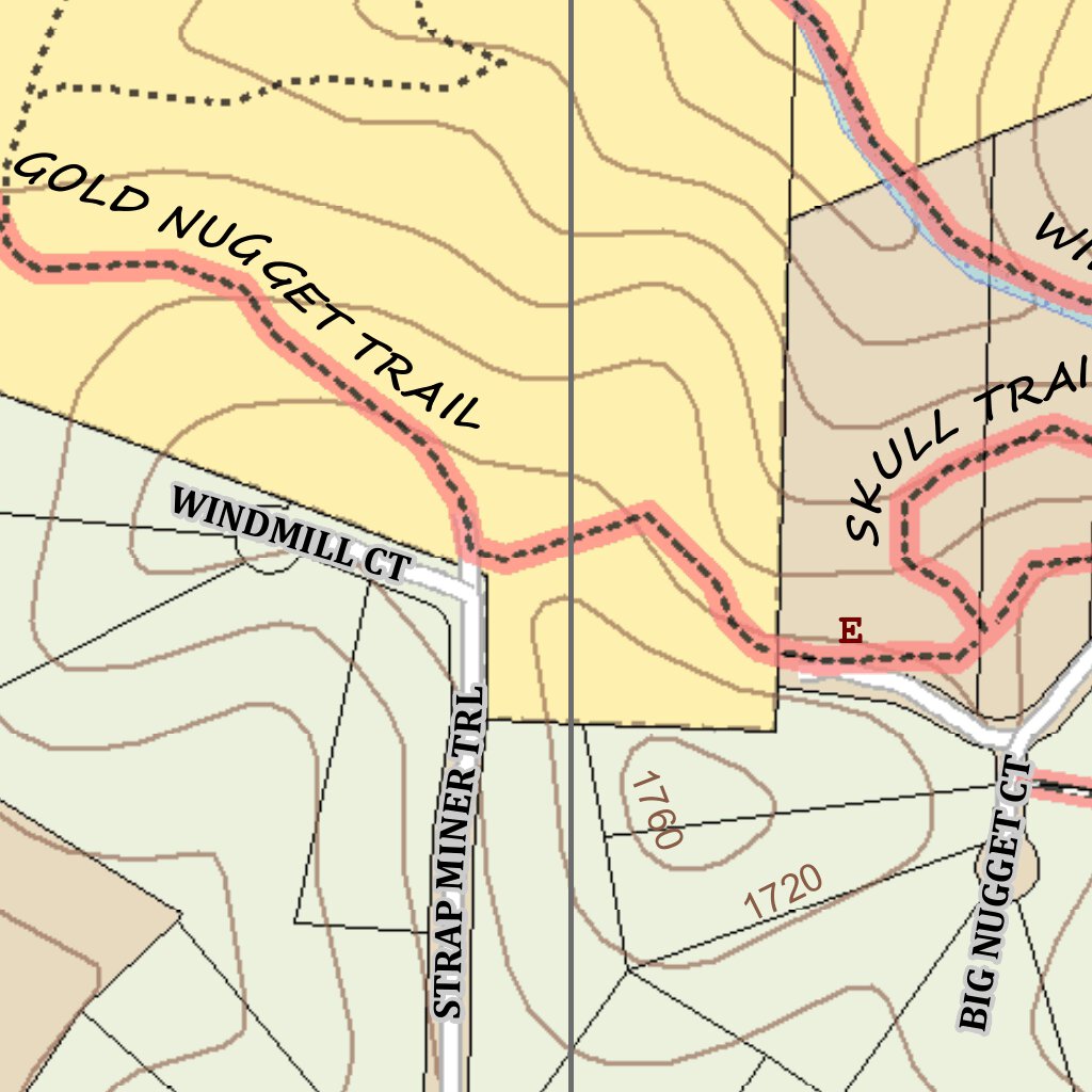 Auburn Lake Trails Map by M3D | Avenza Maps