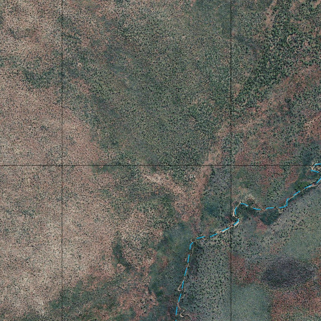 Peacock Lagoon (6663-12i) Map by Department of Resources | Avenza Maps