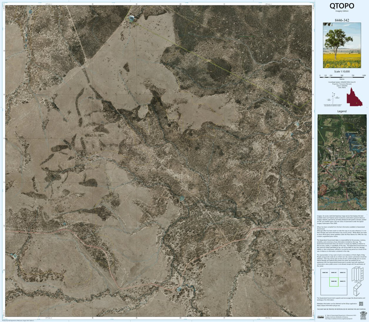 Possession Creek (8446-342i) Map by Department of Resources | Avenza Maps