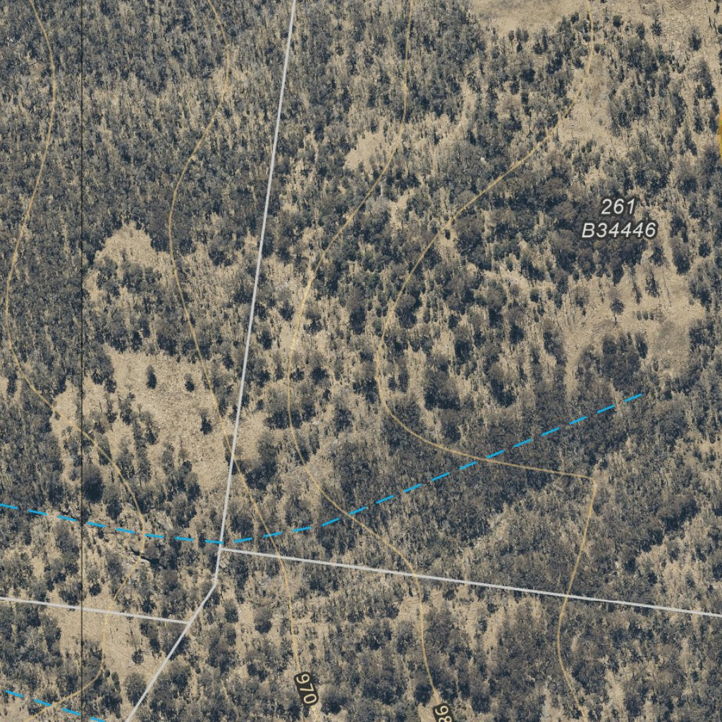 Bald Rock (9340-344i) Map by Department of Resources | Avenza Maps