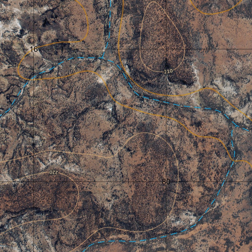 Lochiel (7348-41i) Map by Department of Resources | Avenza Maps