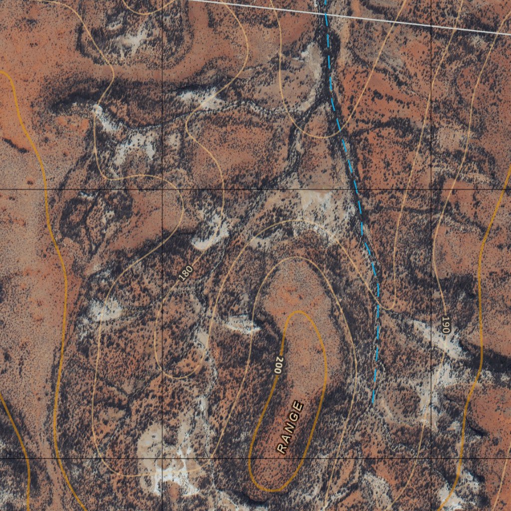 Coleman Range (7445-44i) Map by Department of Resources | Avenza Maps
