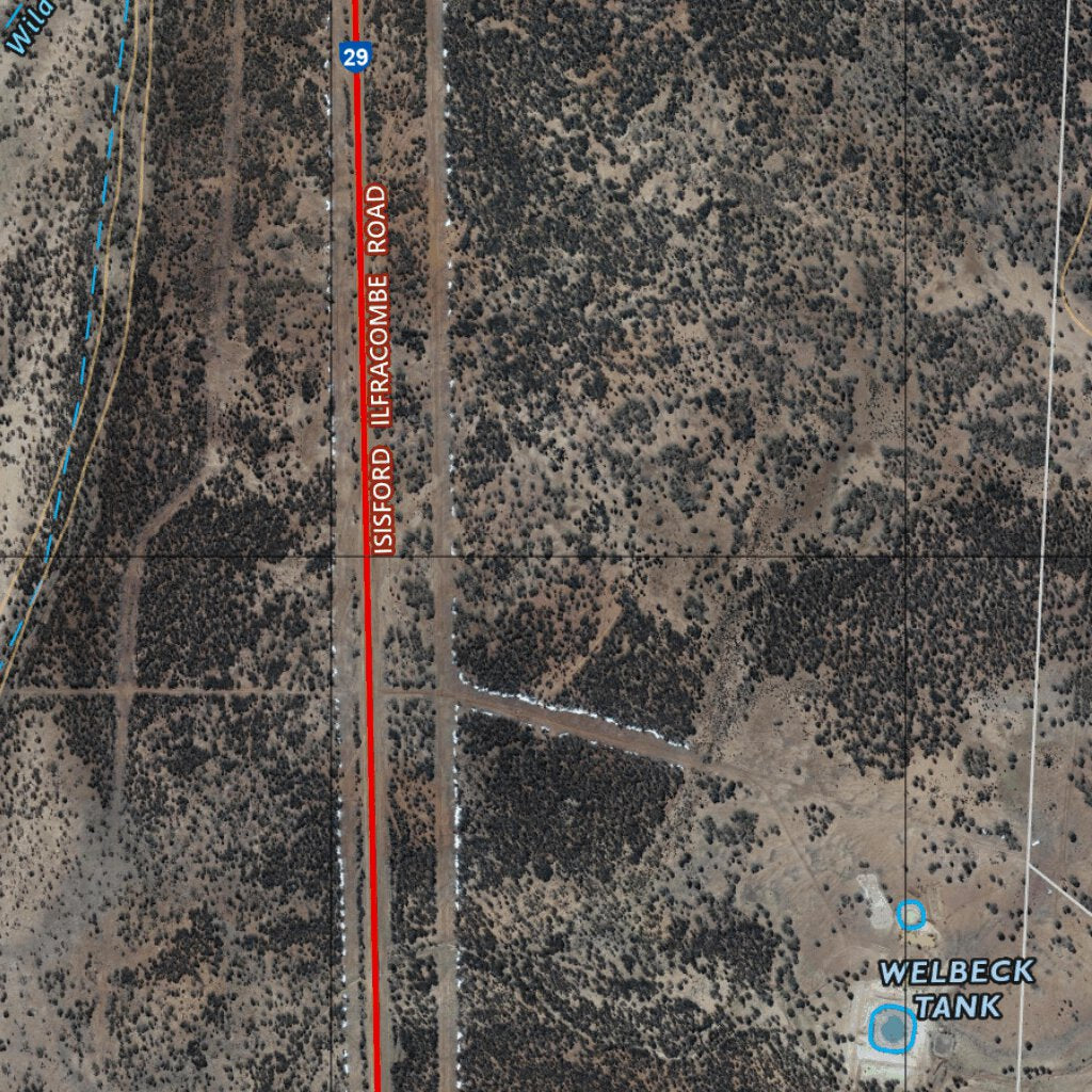 Isisford (7749-11i) Map by Department of Resources | Avenza Maps