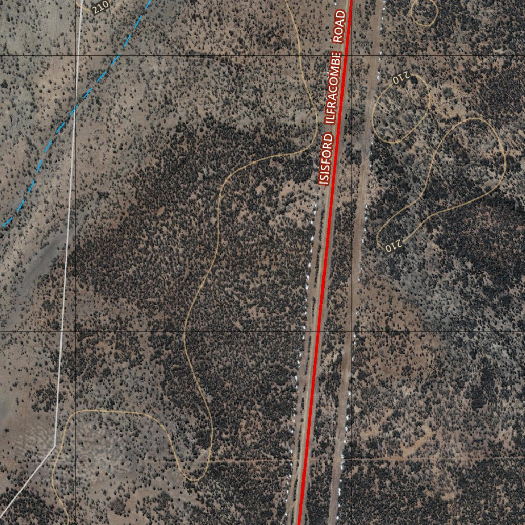 Isisford (7749-12i) Map by Department of Resources | Avenza Maps