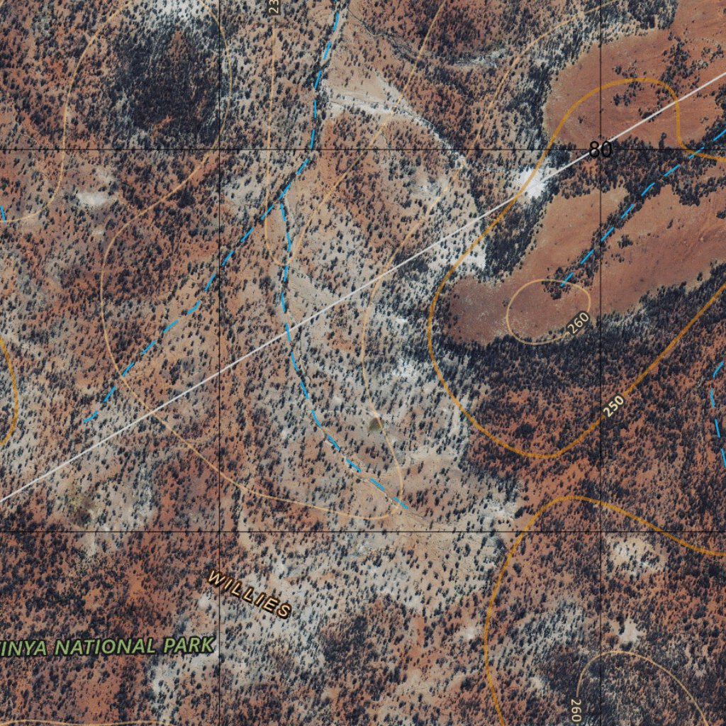 Yowah (7841-43i) Map by Department of Resources | Avenza Maps