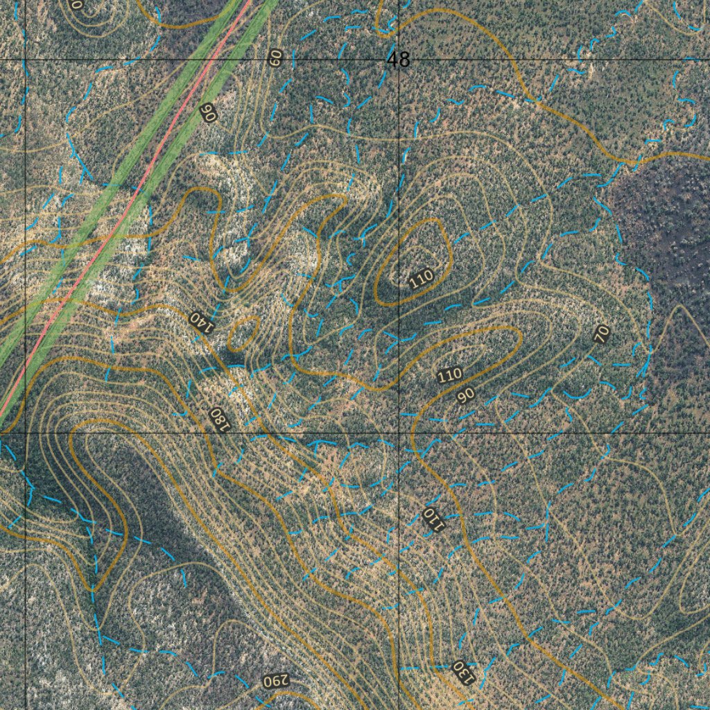 Wakooka (7868-42i) Map by Department of Resources | Avenza Maps