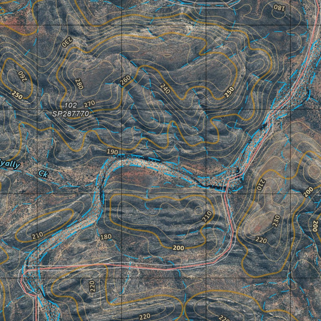 Myally (6859-3i) Map by Department of Resources | Avenza Maps