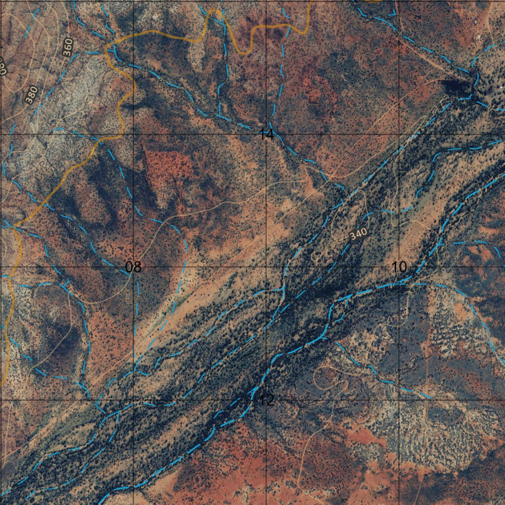 Monoghans Bore (6756-4i) Map by Department of Resources | Avenza Maps