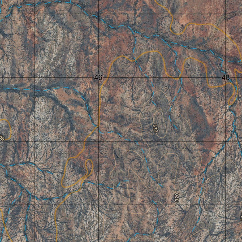 Mount Merlin (6954-2i) Map by Department of Resources | Avenza Maps