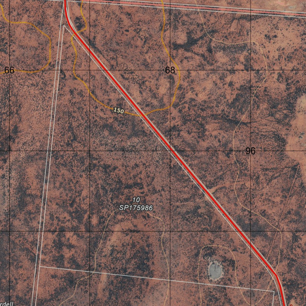 Windorah (7447-3i) Map by Department of Resources | Avenza Maps