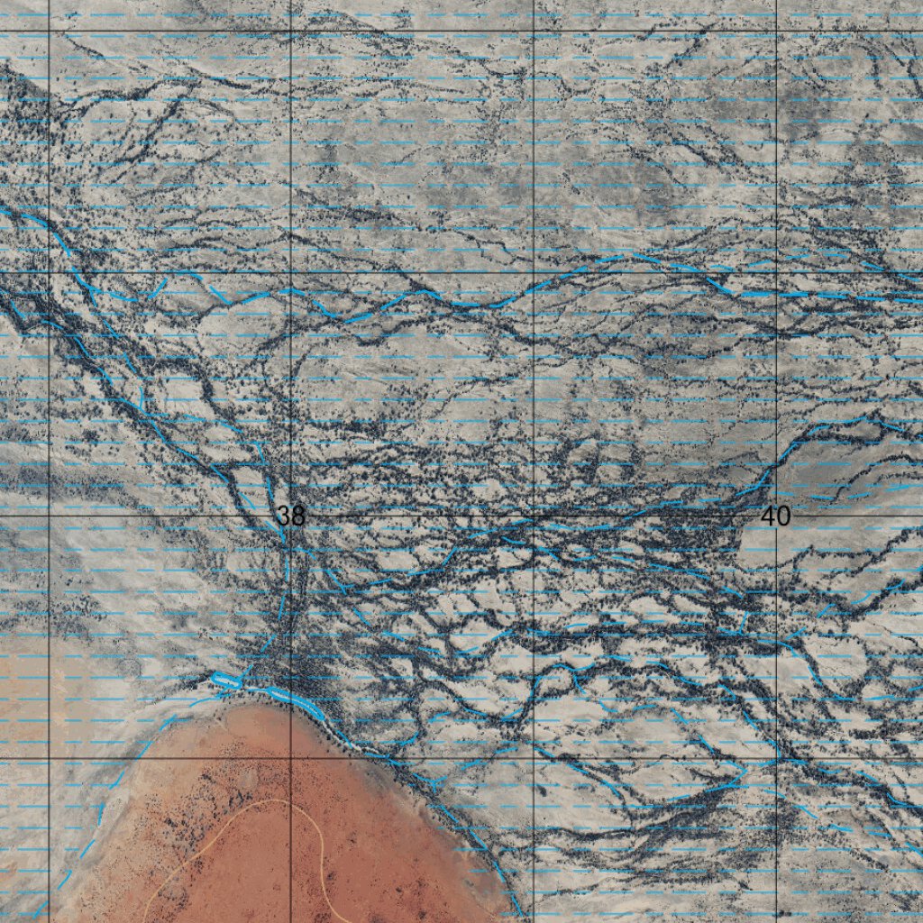 Merri (7342-2i) Map by Department of Resources | Avenza Maps