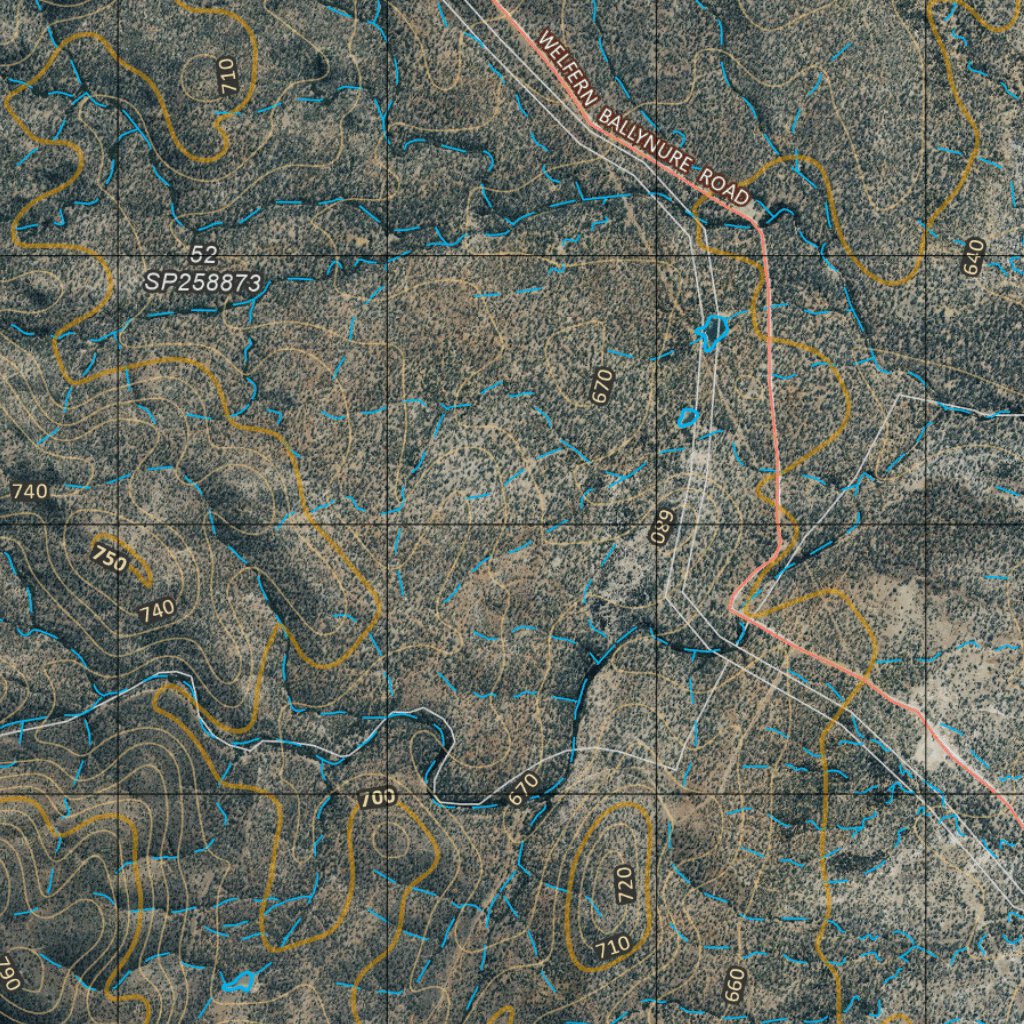 Mount Moran (7659-1i) Map by Department of Resources | Avenza Maps