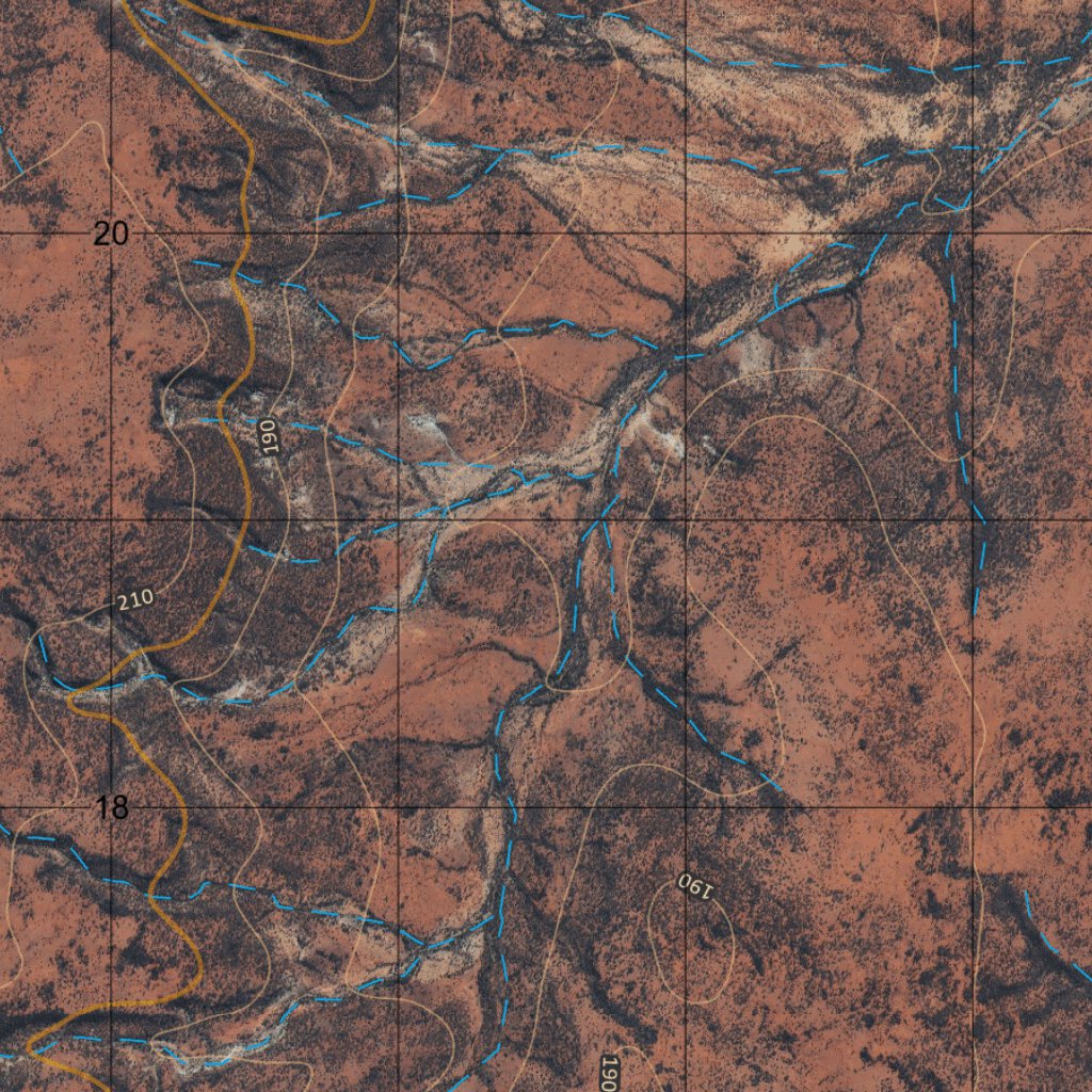 Windorah (7447-4i) Map by Department of Resources | Avenza Maps