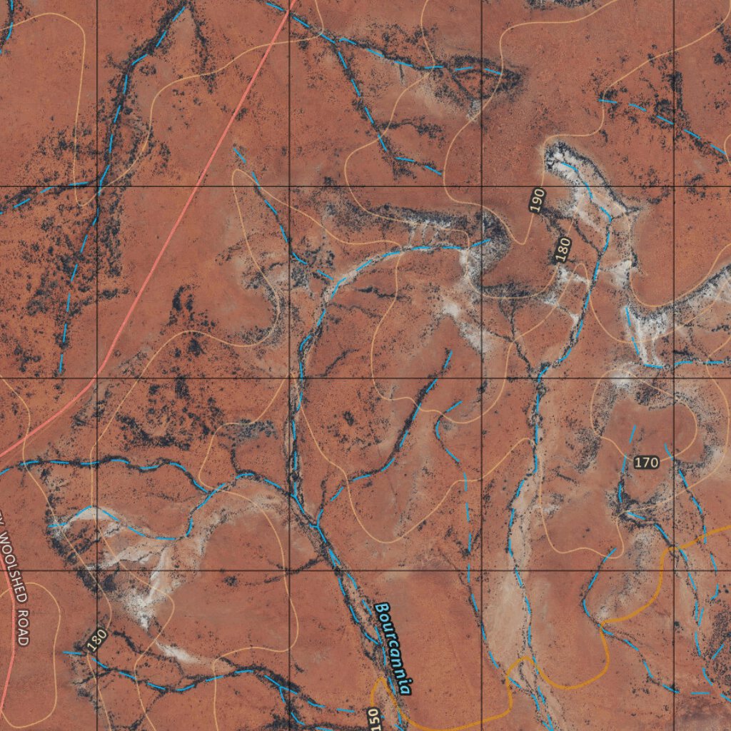 Thargomindah (7642-3i) Map by Department of Resources | Avenza Maps