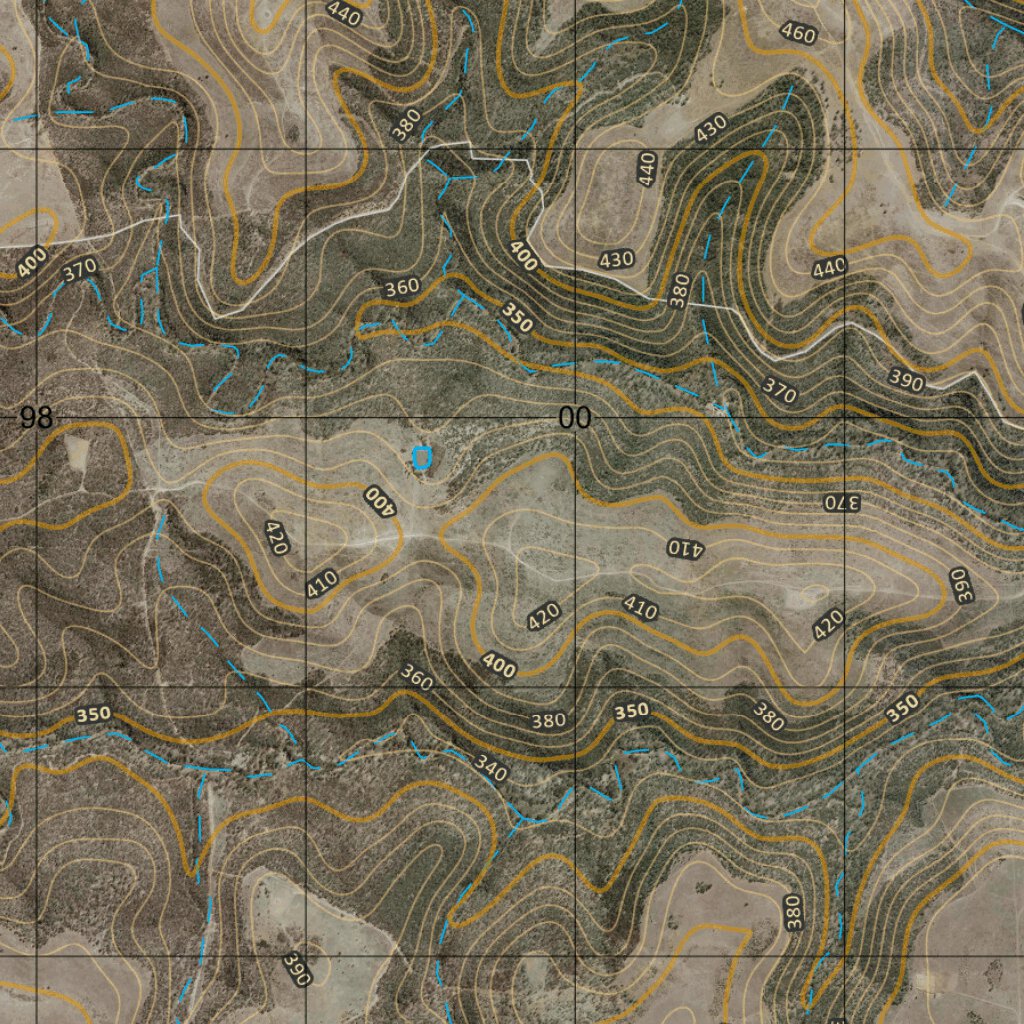 Mount Hutton (8646-2i) Map by Department of Resources | Avenza Maps