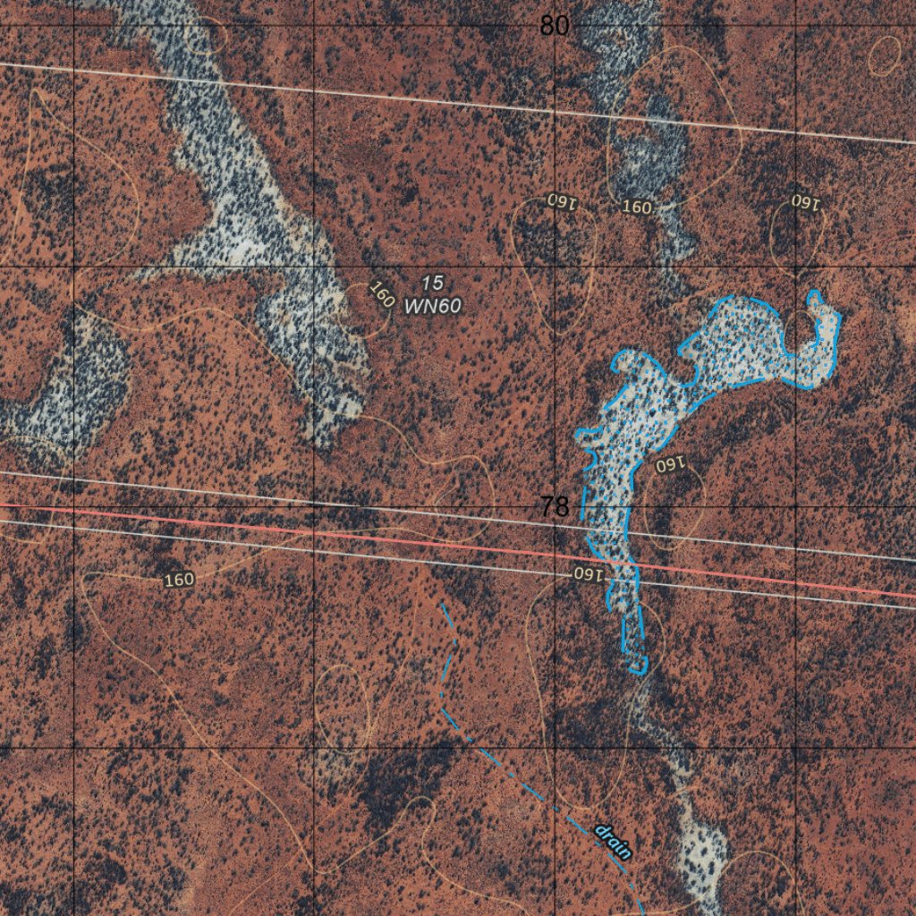 Yowah (7841-1i) Map by Department of Resources | Avenza Maps