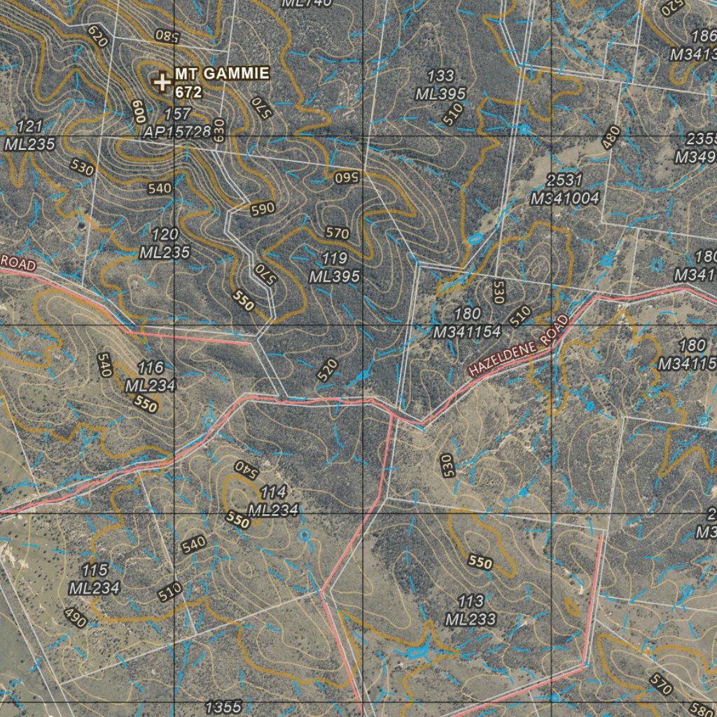 Leyburn (9241-4i) Map by Department of Resources | Avenza Maps