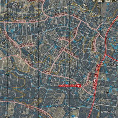 Mount Hallen (9343-2i) Map by Department of Resources | Avenza Maps