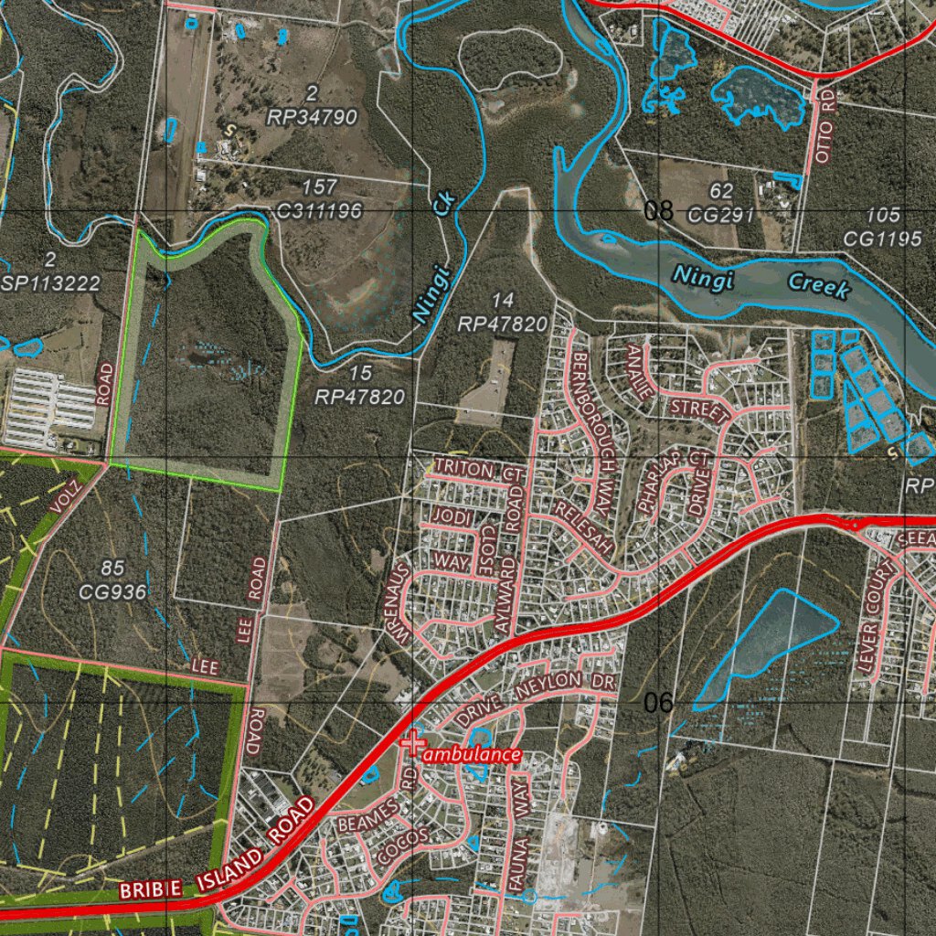 Redcliffe (9543-4i) Map by Department of Resources | Avenza Maps