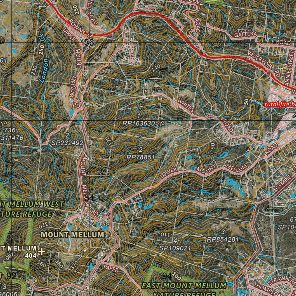 Woodford (9444-2i) Map by Department of Resources | Avenza Maps