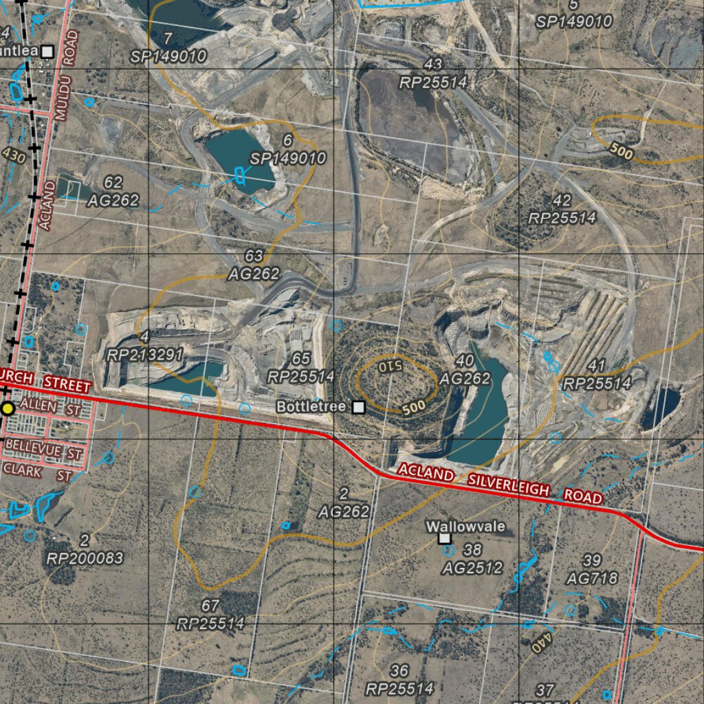 Oakey (9243-3i) Map by Department of Resources | Avenza Maps