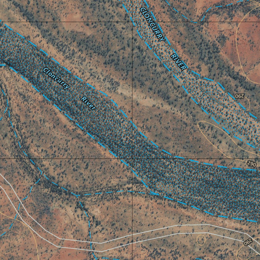 Ten Mile Gate (6955-24i) Map by Department of Resources | Avenza Maps