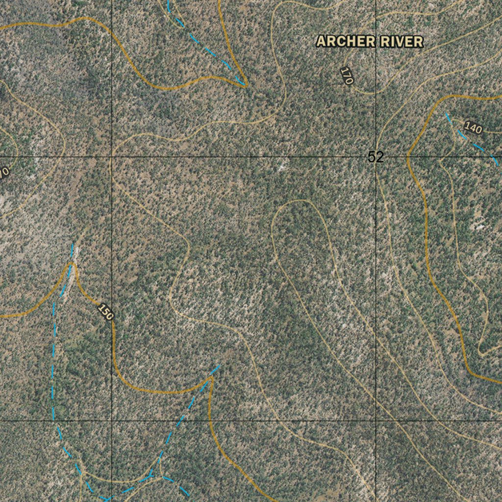 Wenlock (7471-11i) Map by Department of Resources | Avenza Maps