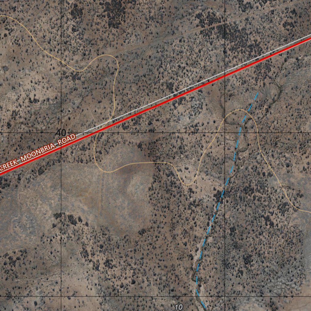 Blackall (7949-41i) Map by Department of Resources | Avenza Maps