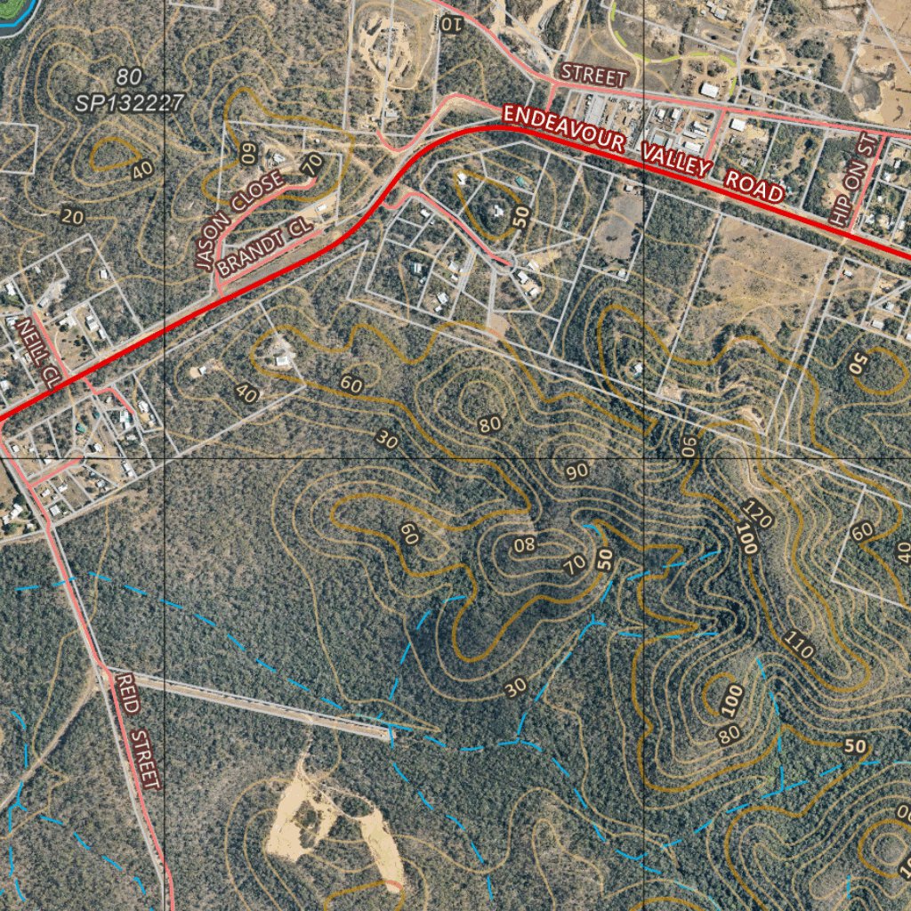 Cooktown (7967-32i) Map by Department of Resources | Avenza Maps