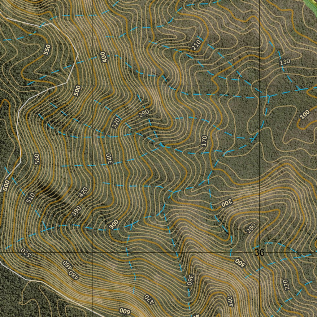The Escarpment (8060-12i) Map by Department of Resources | Avenza Maps