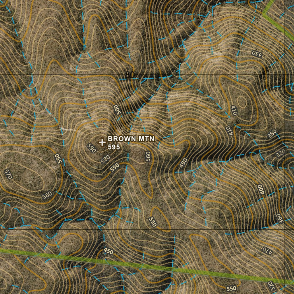 Manton (8258-13i) Map by Department of Resources | Avenza Maps