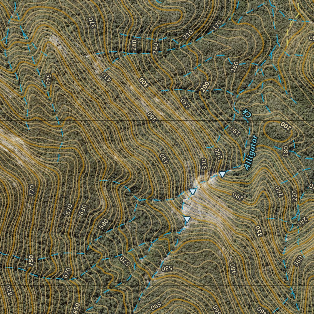 Alligator Creek (8259-22i) Map by Department of Resources | Avenza Maps