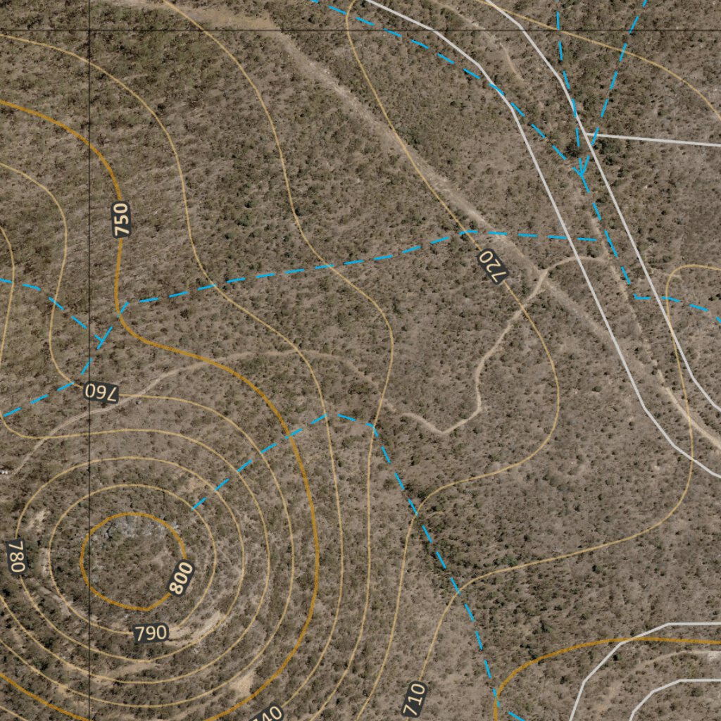 MOUNT GARNET (7962-431i) Map by Department of Resources | Avenza Maps